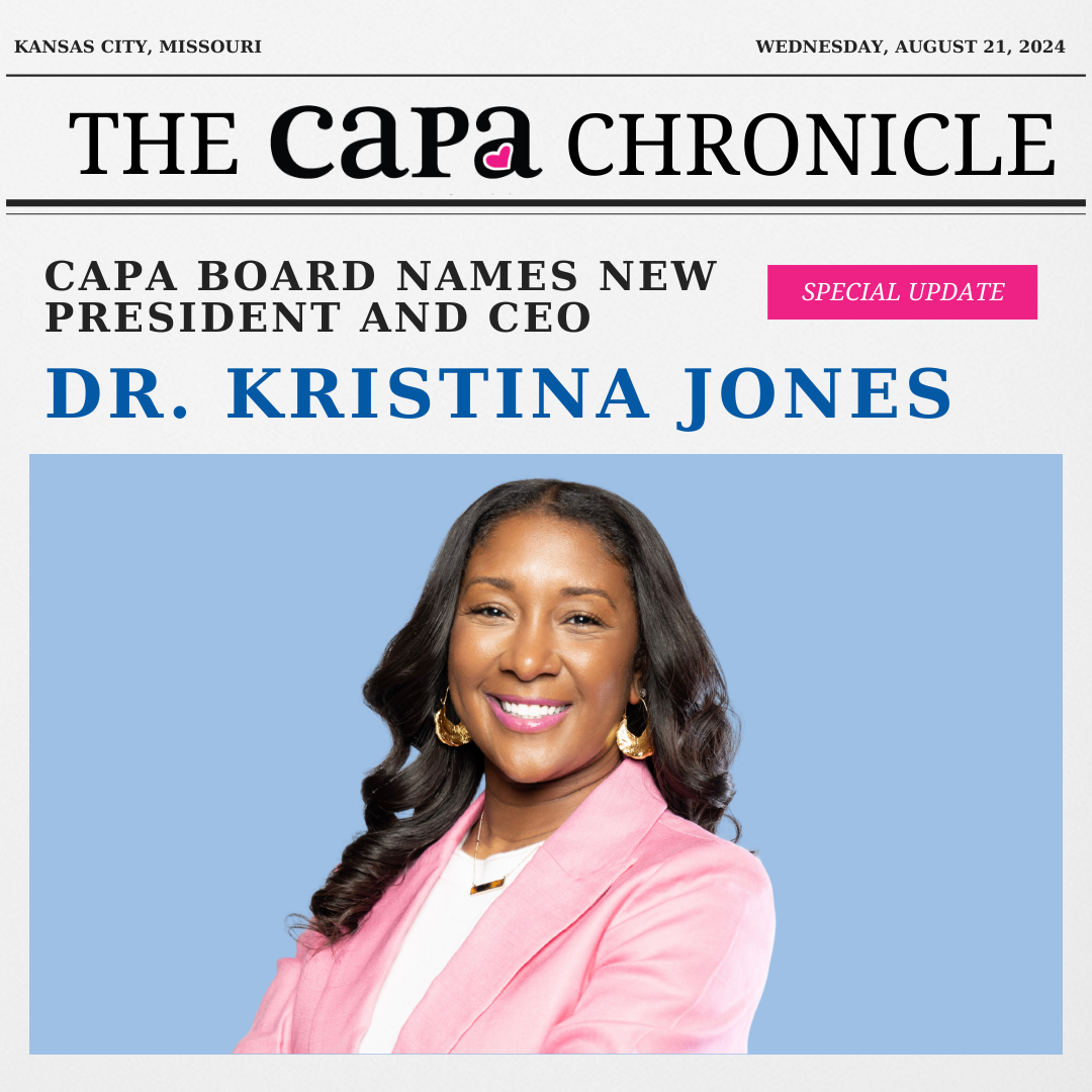 CAPA Announces New President and CEO Dr. Kristina Jones » CAPACares ...